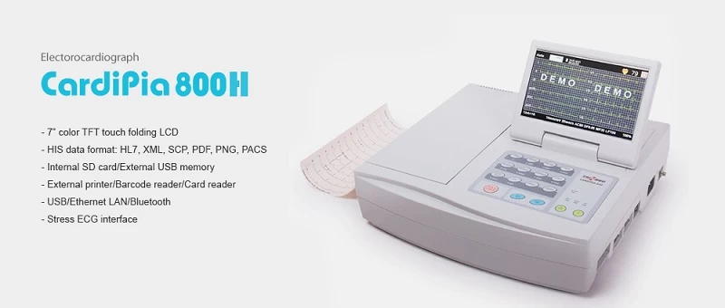 máy đo điện tim 12 kênh